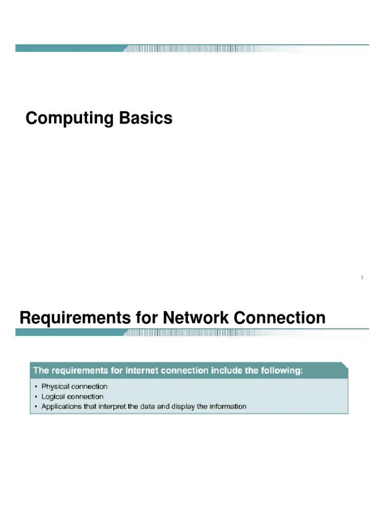 Ders 01 | PDF | Computers