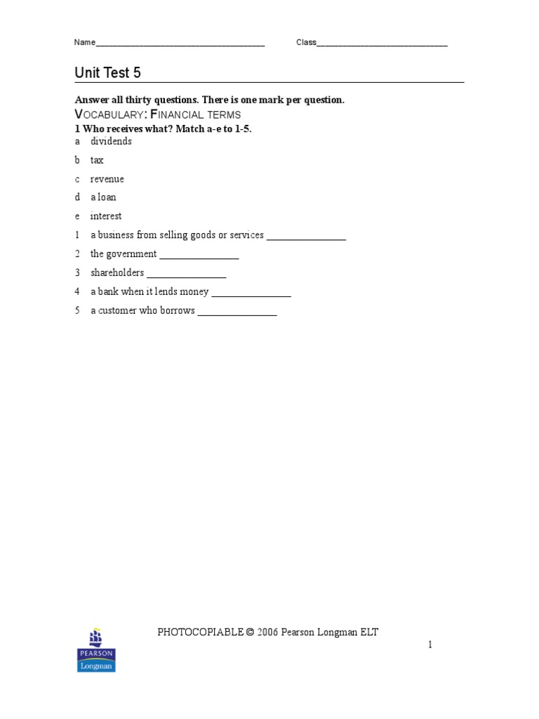 unit-test-5-answer-all-thirty-questions-there-is-one-mark-per
