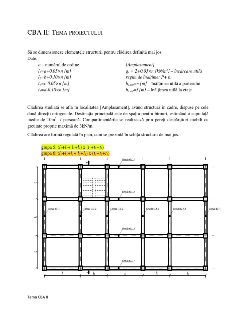 Tema Proiect CBA2 | PDF