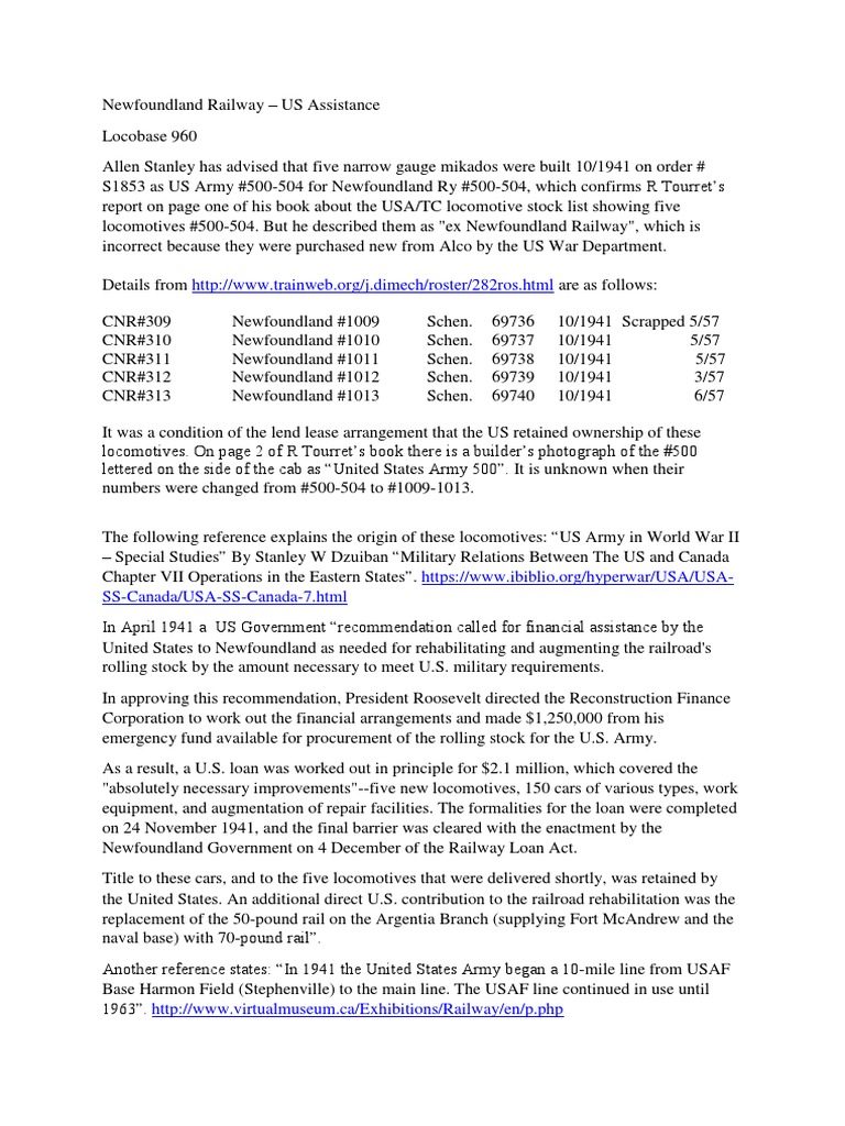 Lend Lease Act Document