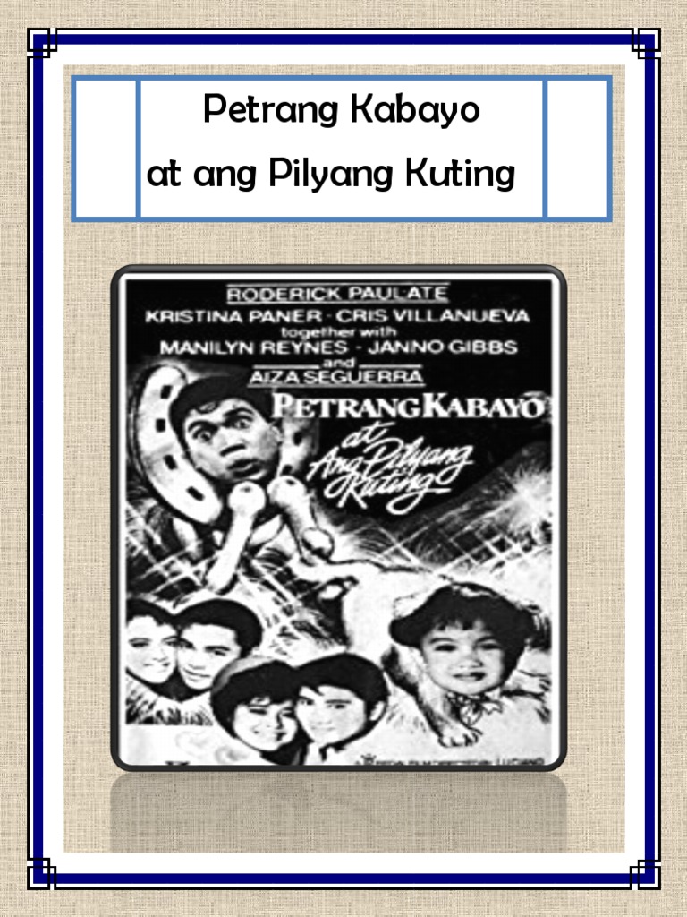 Petrang Kabayo at Ang Pilyang Kuting | PDF | Mystery, Thriller & Crime ...