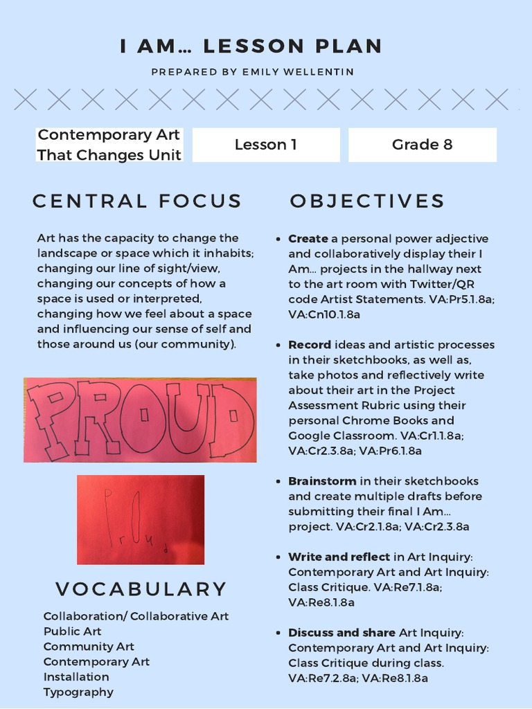 Website Contemporary Lesson Plan | PDF