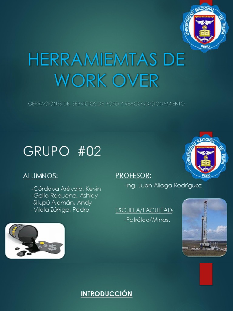 Herramientas Q Se Usan en Operaciones de Work Over | Descargar gratis PDF | Herramientas ...