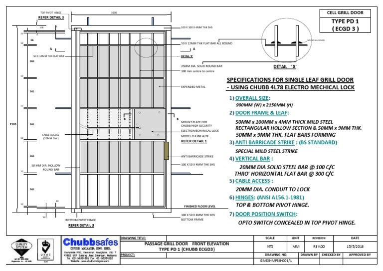 Prison Grill Door | Door
