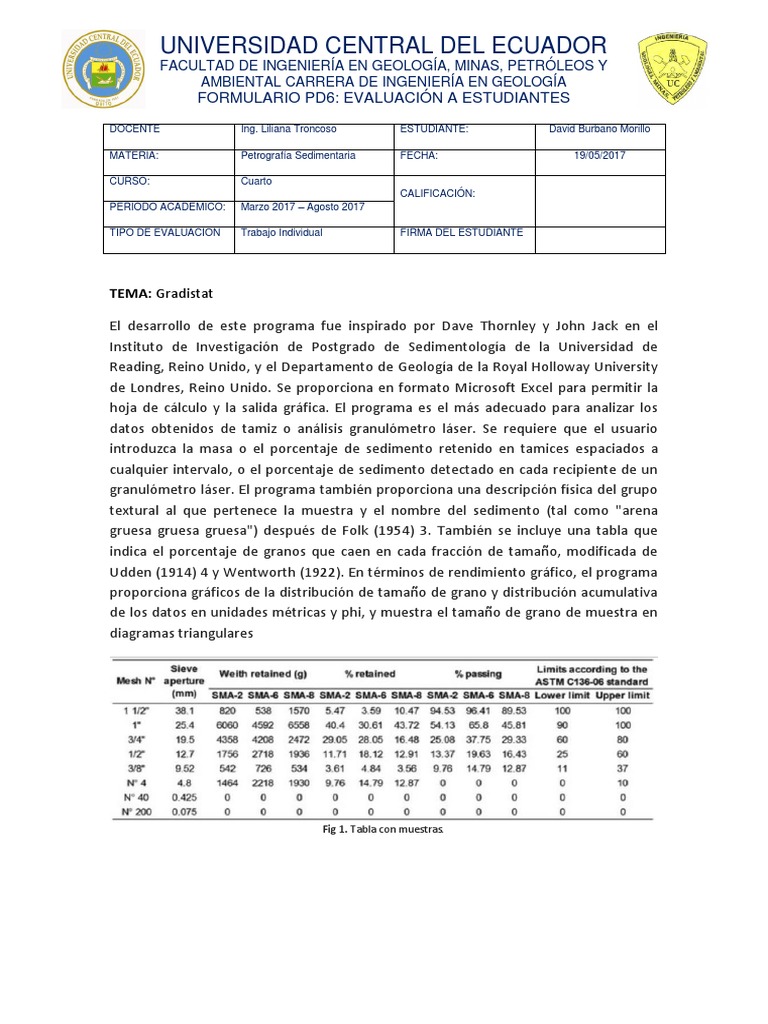 Gradistat | PDF | Geología | Naturaleza