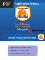 Meralco Connection Application Process | PDF | Identity Document ...