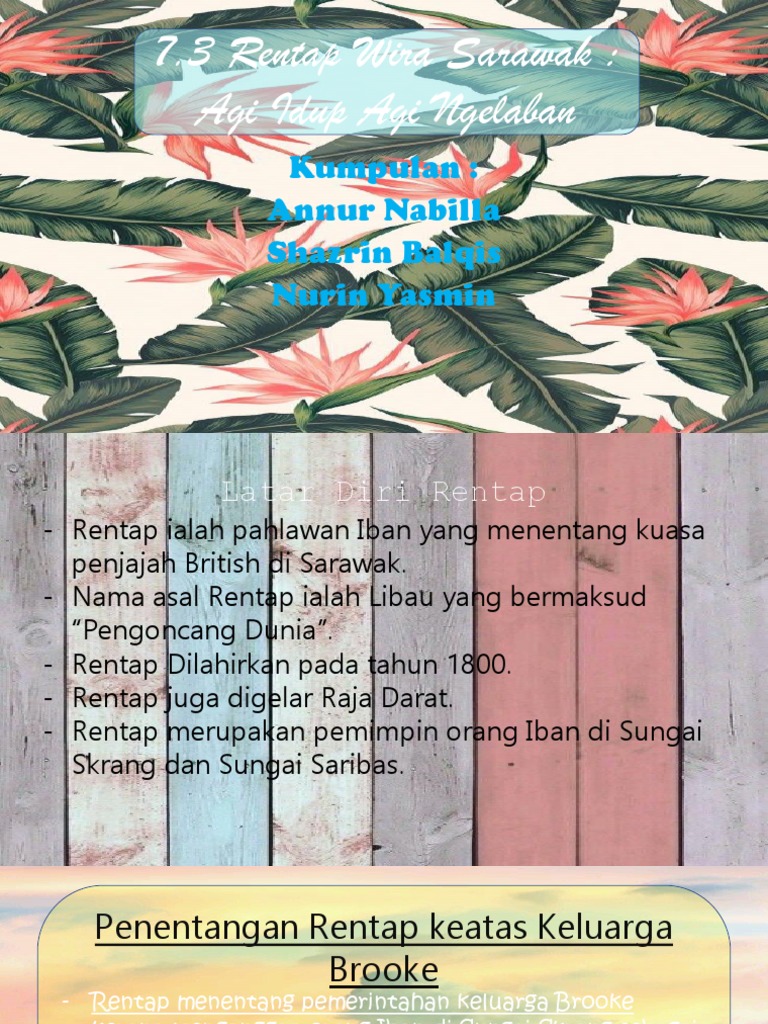 Presentation Rentap | PDF