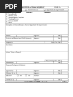 Deviation Form Template | PDF