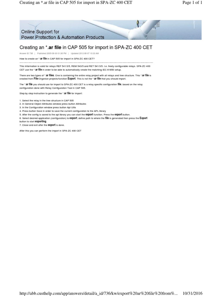 AR File Creation Steps | Download Free PDF | Microsoft Windows | Areas ...
