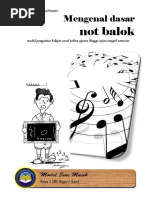 Dasar Not Balok (Nilai Not Dan Penjelasannya) | PDF