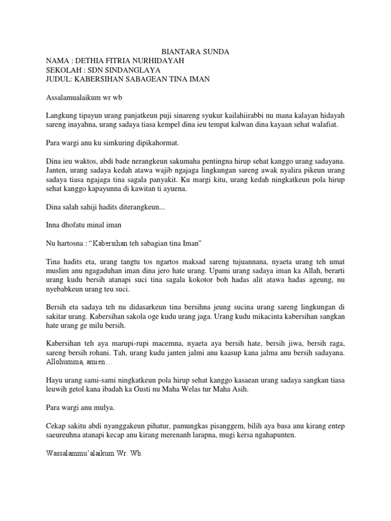 Biantara Sunda | PDF