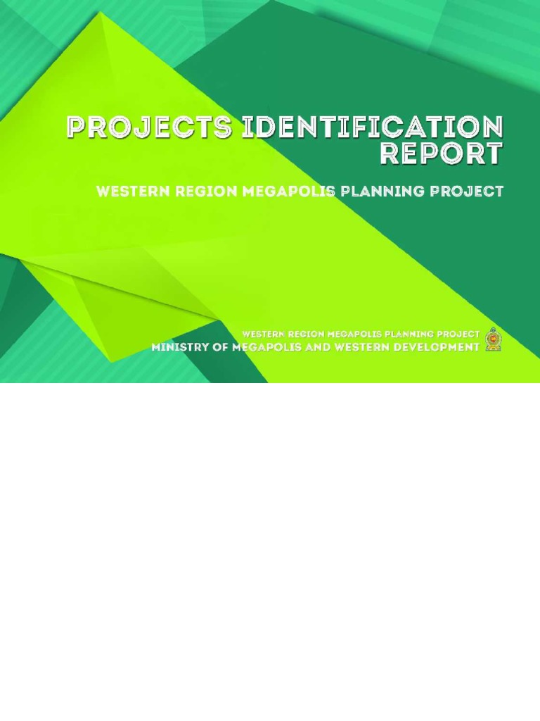 Project Identification Report | Download Free PDF | Public Transport ...