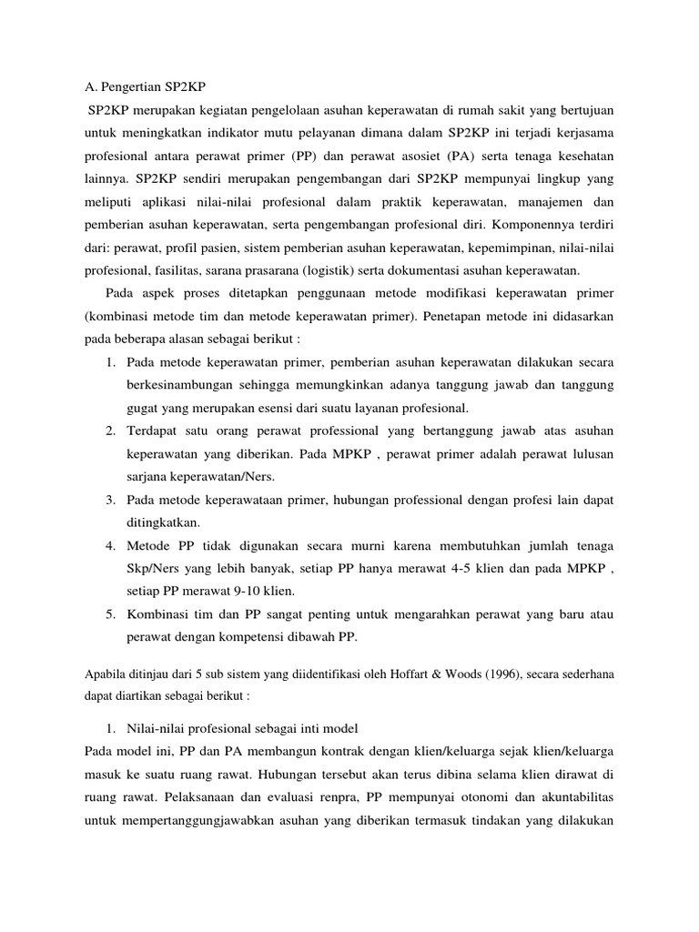 Pengertian Dan Tujuan Sp2kp Pdf Sains Matematika