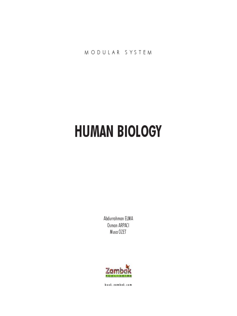 Human Biology | PDF | Tissue (Biology) | Homeostasis