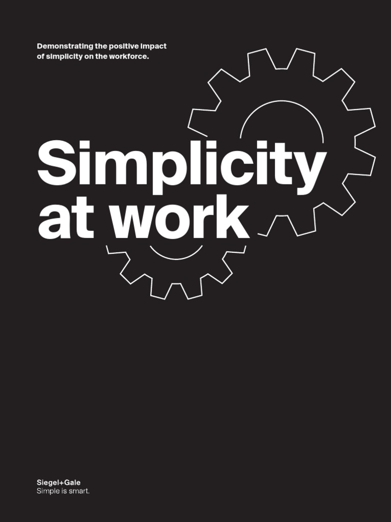 Simplicity at Work | PDF | Employee Retention | Employment