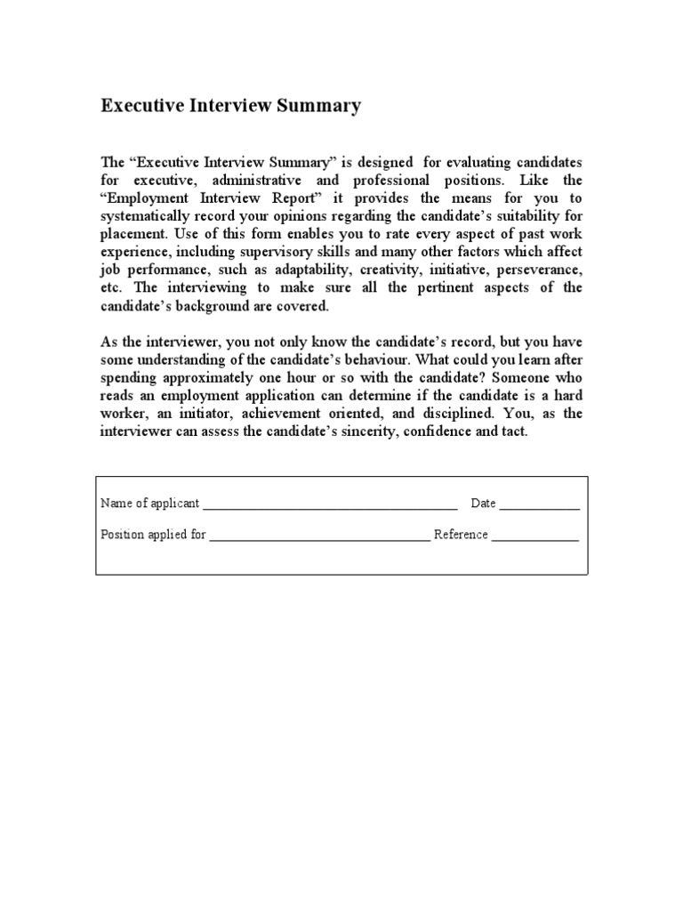 Interview Manual | Download Free PDF | Interview | Employment