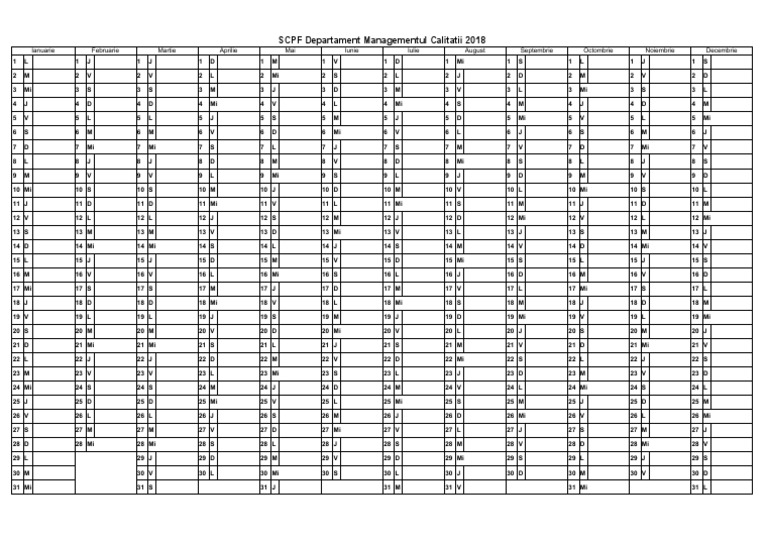 Planner 2018 SCPF | PDF