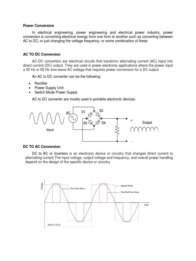 AC DC Power Conversion Guide | PDF