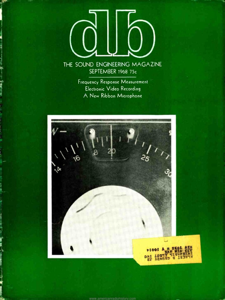 Magazine: Sound | PDF | Headphones | Loudspeaker