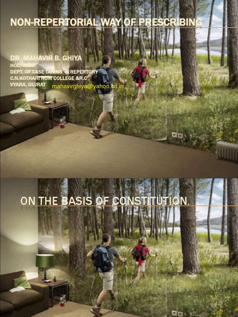 Non Repertorial Way of Precription | PDF