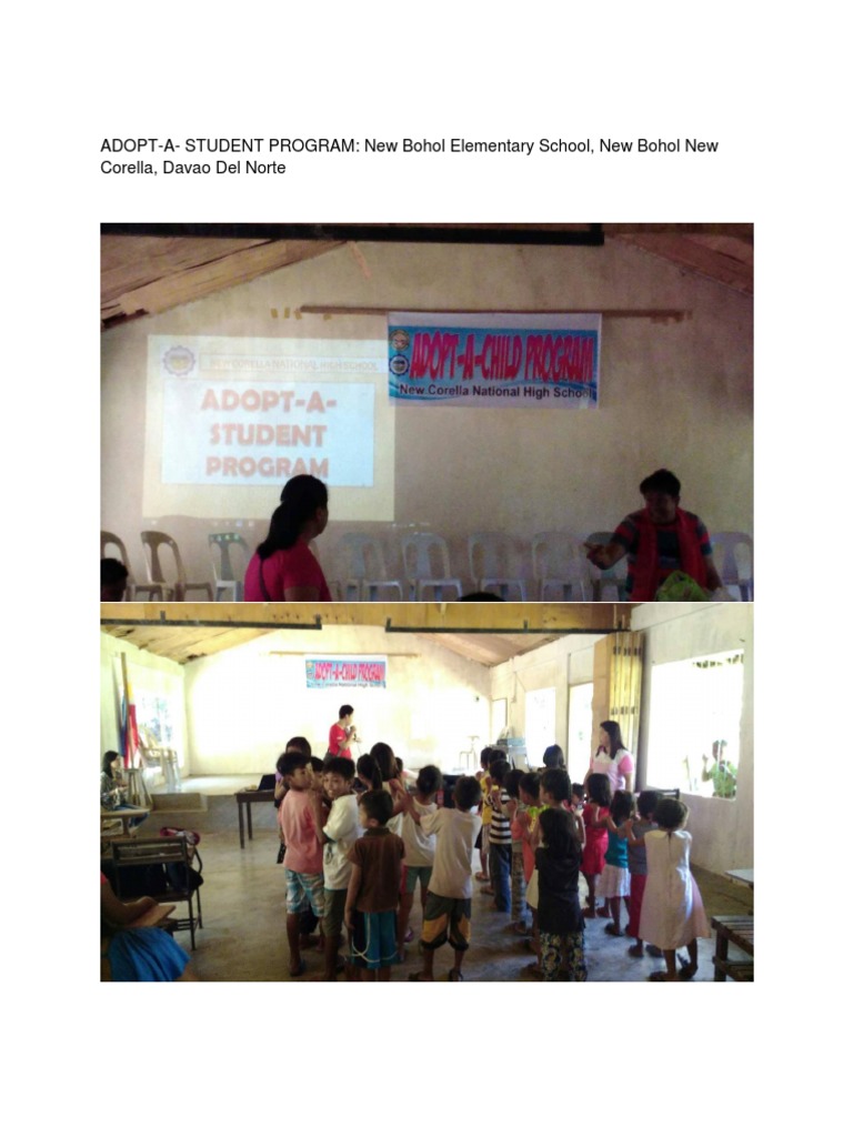 Adopt-a-Student Program Info | PDF