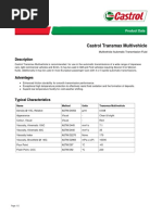 Product Data of MTU Coolant-CS100 | PDF | Coolant | Corrosion