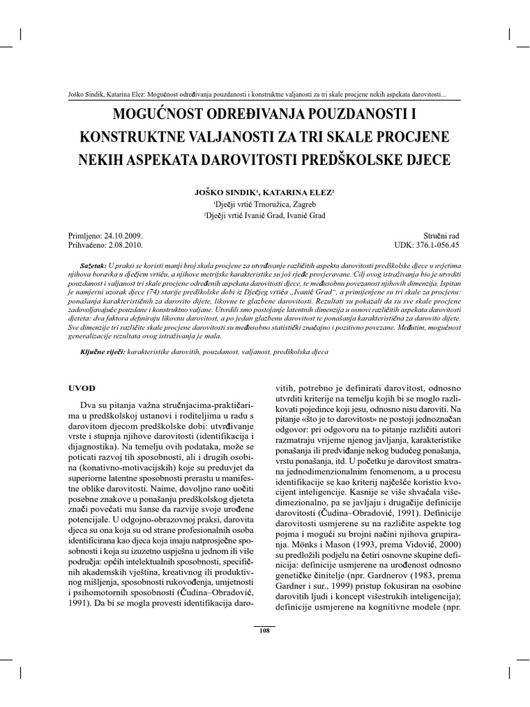 Sindik 1 2011 PDF | PDF