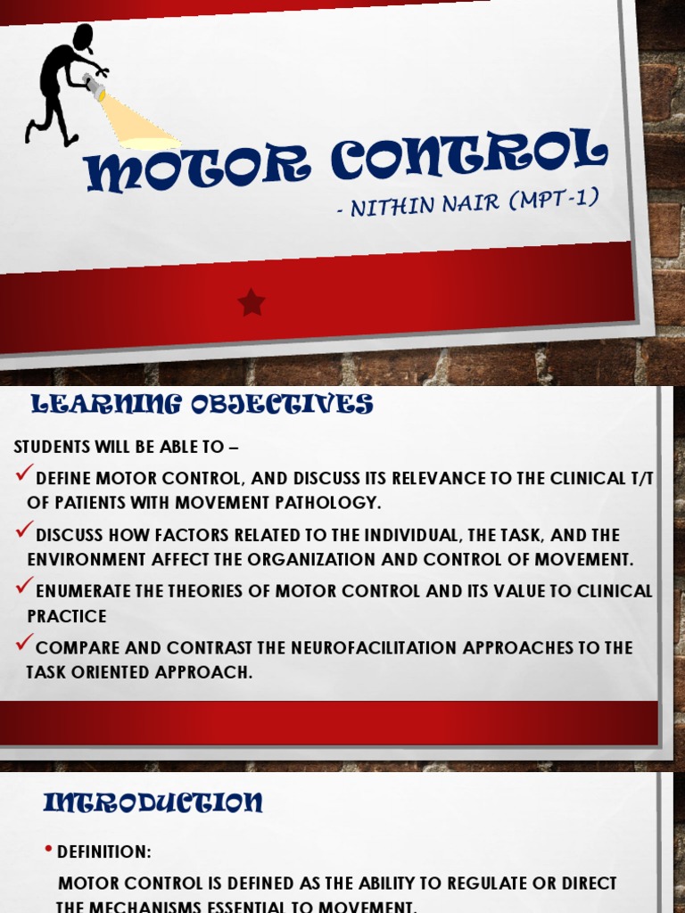 Understanding Motor Control: A Comprehensive Guide to Theories, Factors ...