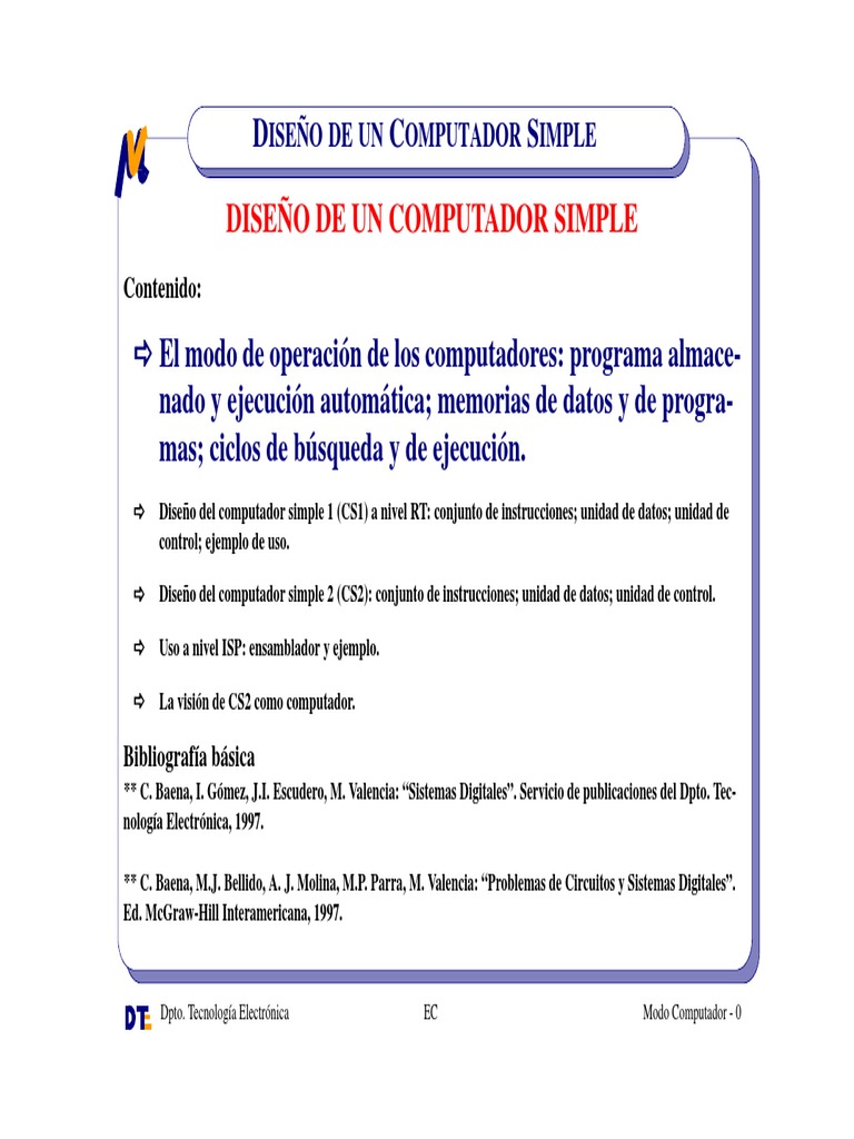 Computador Simple - 2 PDF | PDF | Lenguaje ensamblador | Programa de computadora