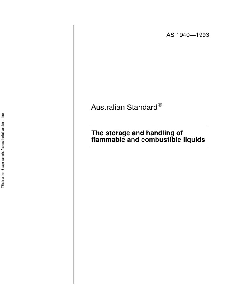 As 1940 | PDF | Dangerous Goods | Copyright
