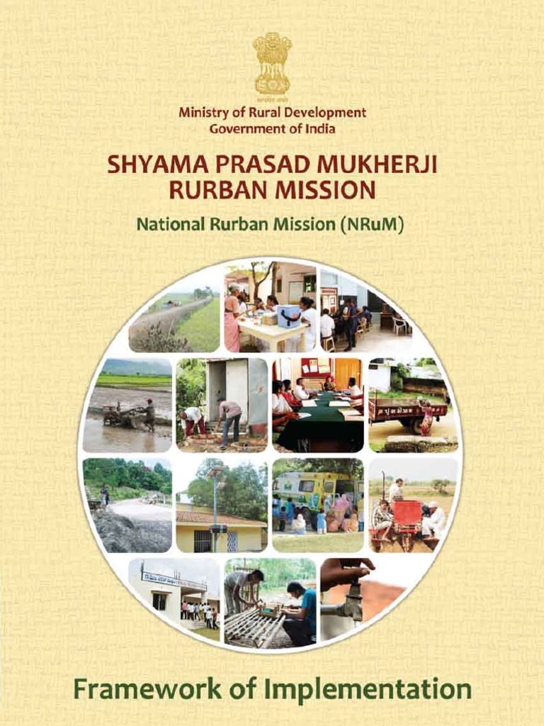 Shyama Prasad Mukherjee Rurban Mission | PDF | Economic Development ...