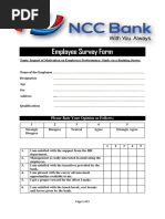 Employee Joining Form - Template | PDF