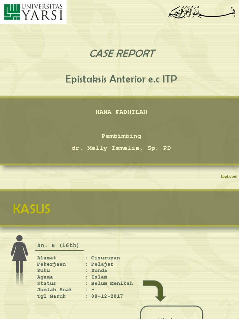 Case Report - Itp | PDF