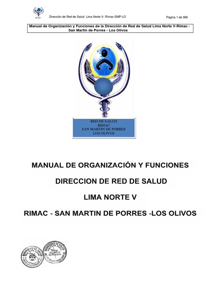 Mof - 2016 | PDF | Lima | Planificación