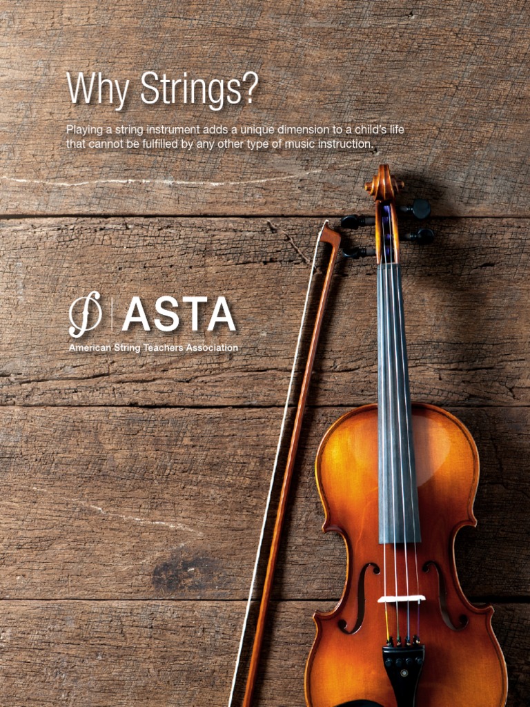 ASTA Why Strings Brochure IA | PDF | Musical Instruments | Orchestras