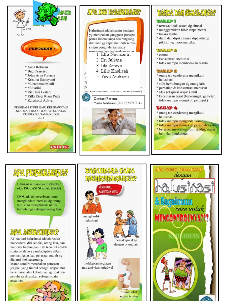 Leaflet Halusinasi | PDF