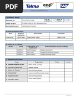 Manual SAP HCM: Guía de Usuario y Soporte | PDF | Bancos