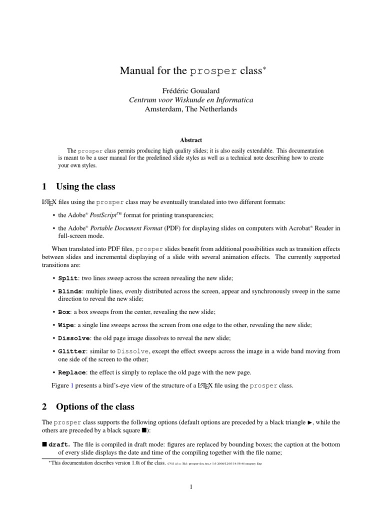Prosper Manual | PDF | Text | Application Software