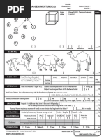 Short Blessed Test | PDF | Dementia | Alzheimer's Disease