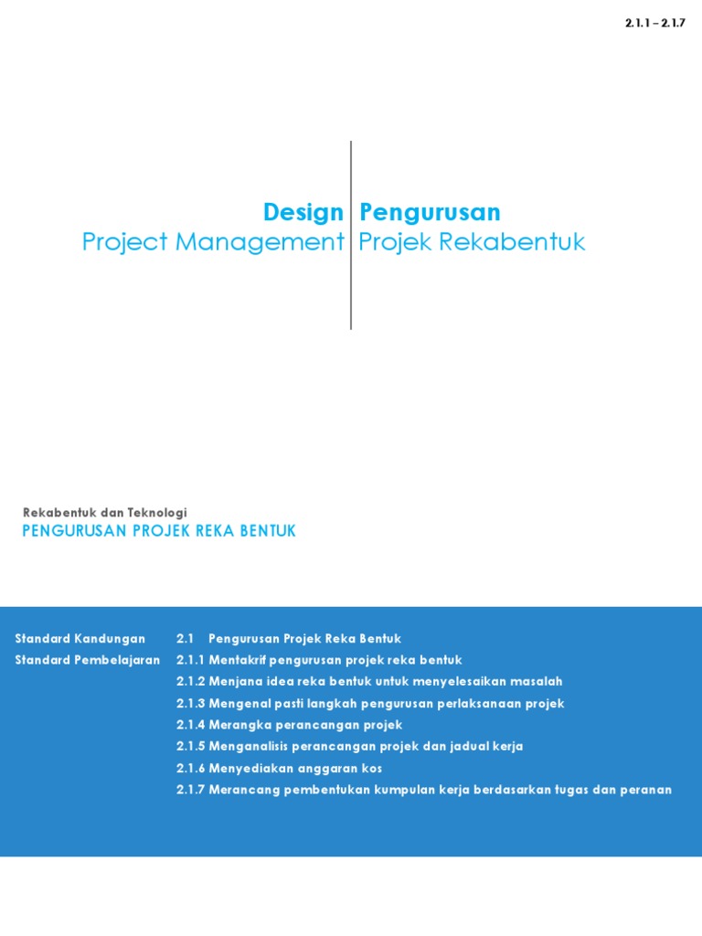 Modul 2-4 Pengurusan Projek | PDF