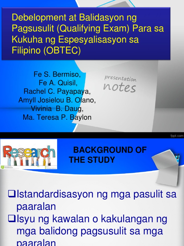 Filipino Proposal | PDF