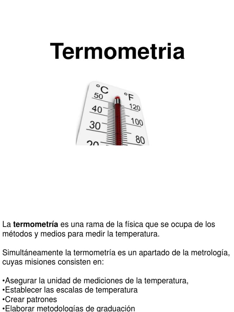 TERMOMETRIA | PDF