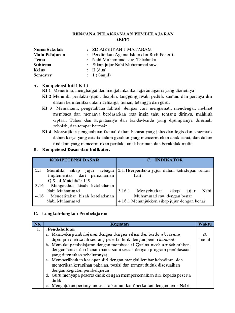 RPP Kelas 2 SMT 1 Pel 1,2,3,4,5,6 Acc | PDF | Karier & Perkembangan | Kesehatan Holistik