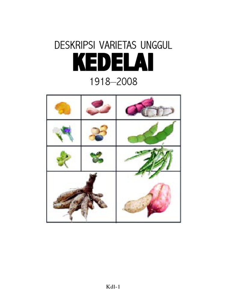 Deskripsi Varietas Kedelai | PDF