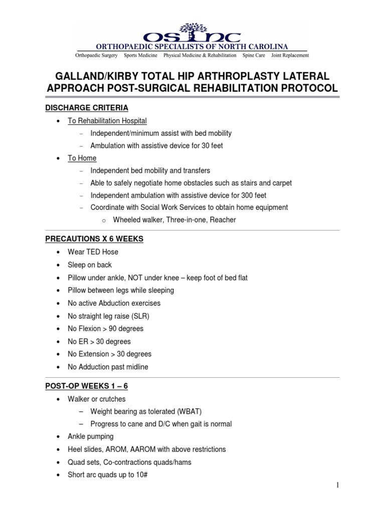 THA Lateral Approach | PDF | Anatomical Terms Of Motion | Walking