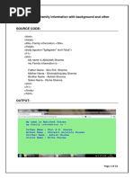 Complete Practical Exercises HTML, CSS & JS | PDF | Java Script | String (Computer Science)