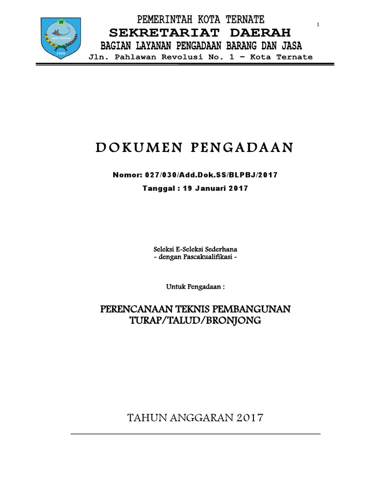 Dok - Pasca - Perc. Perc Turap Talud Bronjong PDF | PDF