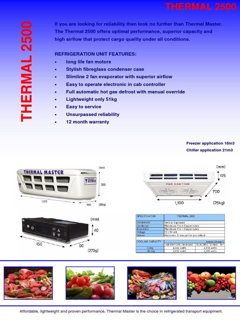 Thermal Master 2500 | PDF