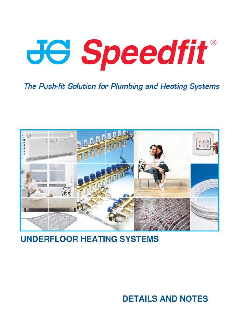 JG Speedfit Underfloor Heating Details and Notes | Mains Electricity ...