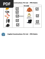 PPE Matrix Example | PDF